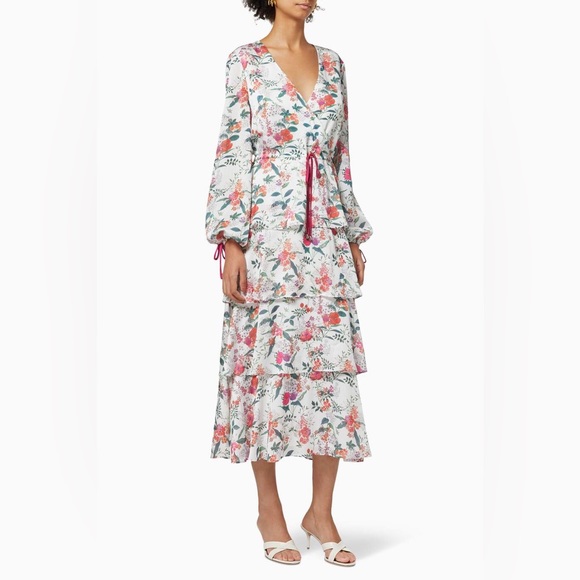 Ted Baker | Dresses | New Ted Baker Metropolis Print Long Sleeve Midi ...